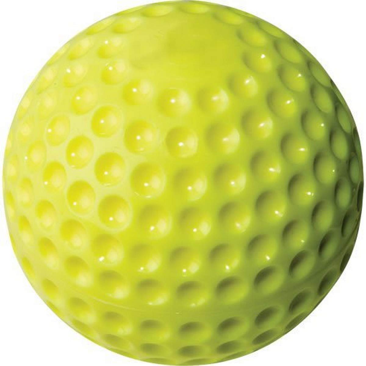 Rawlings | Yellow Dimple Pitching Machine Balls | Pack of 12 | Size 11" | PMY11