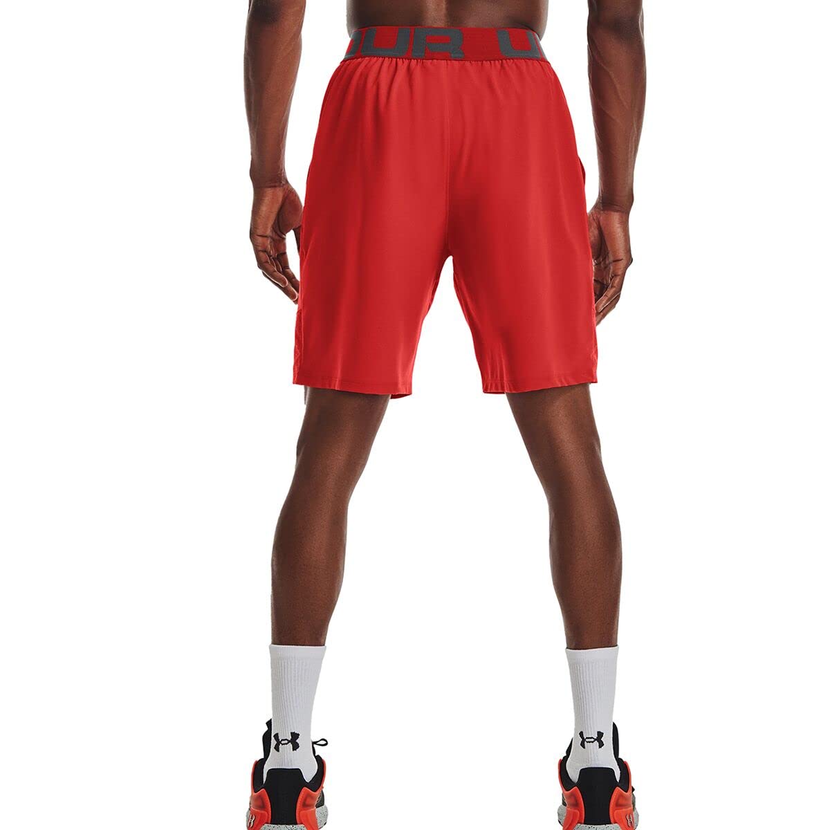 Under Armour Men's Vanish Woven Shorts, Radiant Red (839)/Black, Large
