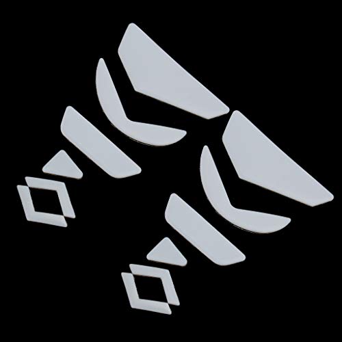 Tiger Gaming Mouse Feet,Mouse Skate for G502 Mouse White Mouse Glides Edge 2 Sets/Pack
