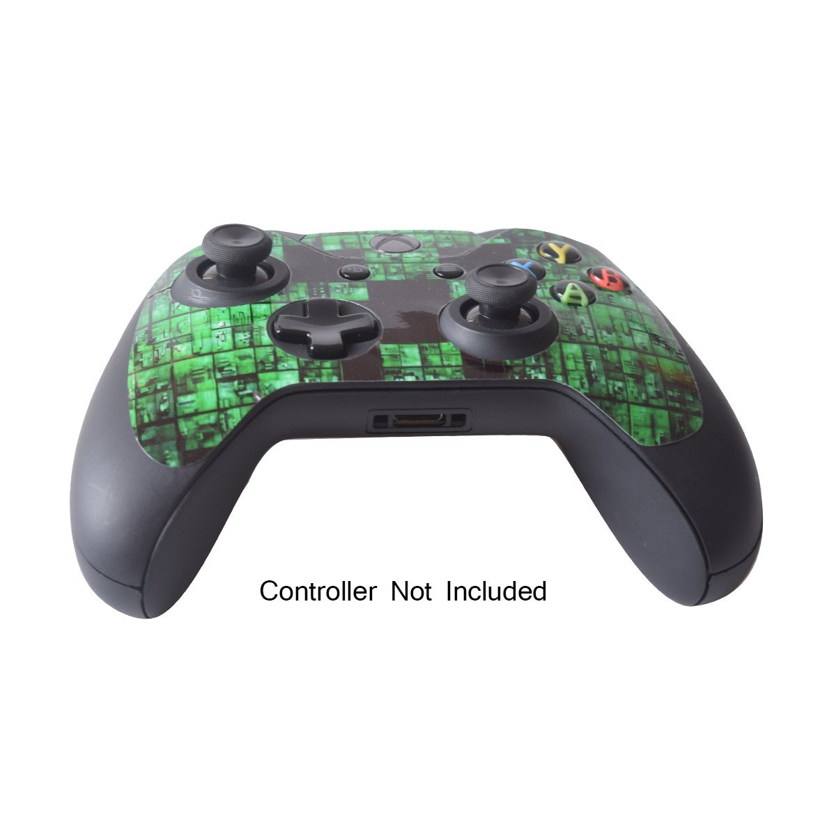 Skins Stickers for Xbox One Games Controller - Custom Orginal Xbox 1 Remote Controller Wired Wireless Protective Decals Covers - High Gloss Protector Accessories - Green Digicamo