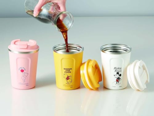 Skater STBC3F-A Vacuum Stainless Steel Coffee Tumbler, Hot and Cold Retention, Small, 11.8 fl oz (350 ml), Kiki's Delivery Service, Jiji Ghibli