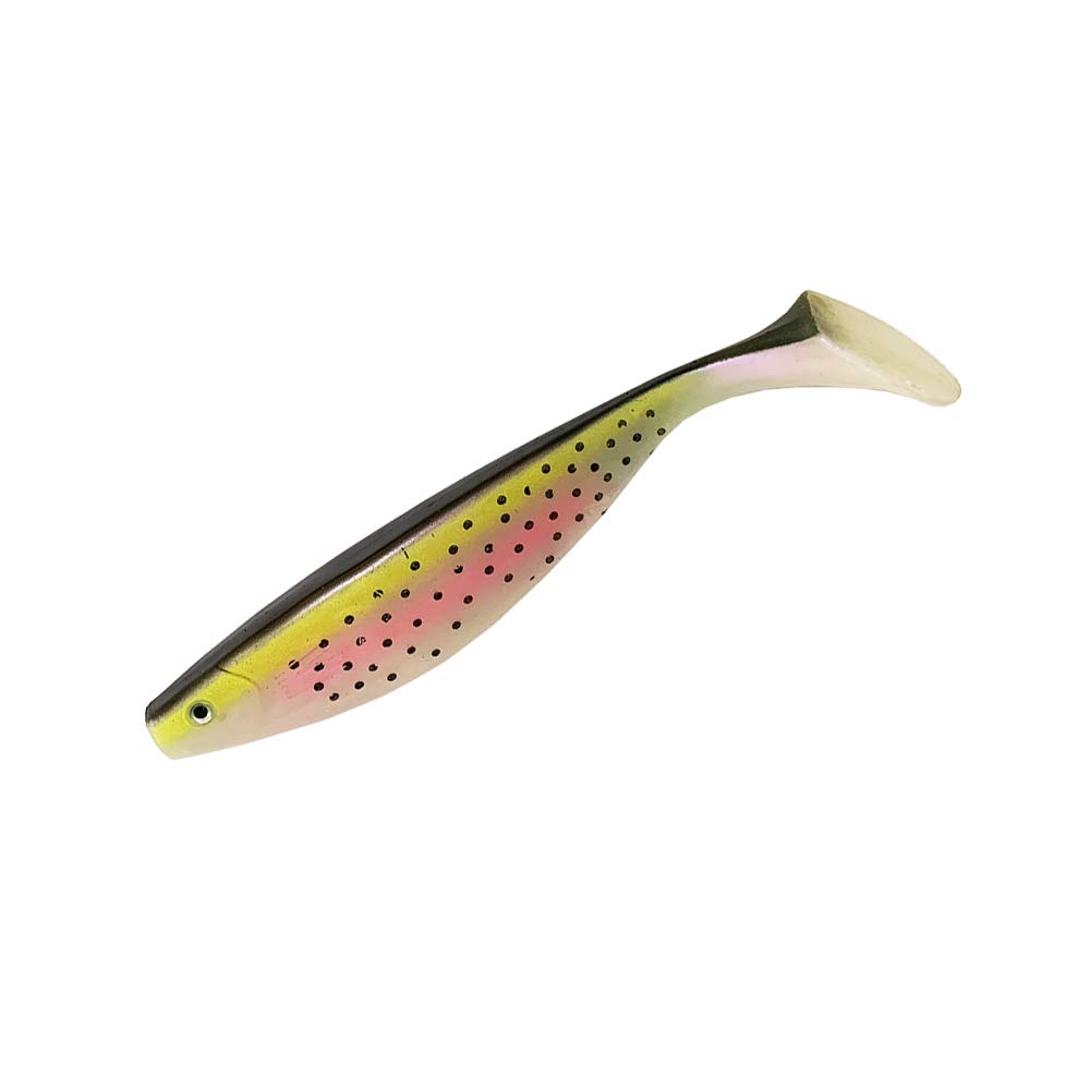 Sanhu 9" Shad Swimbait Paddle Tail 5 Colors 10 Pieces