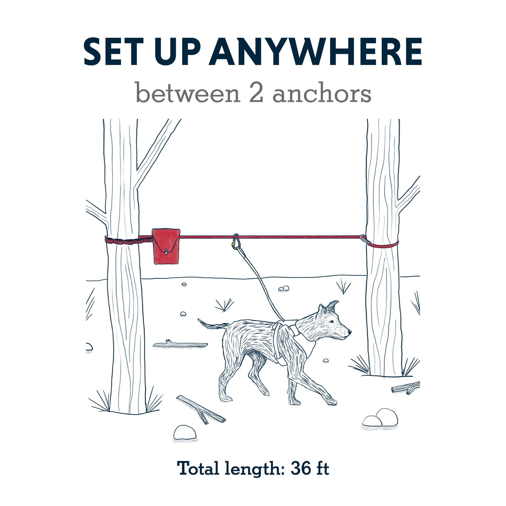 RUFFWEAR - Knot-a-Hitch, Red Currant