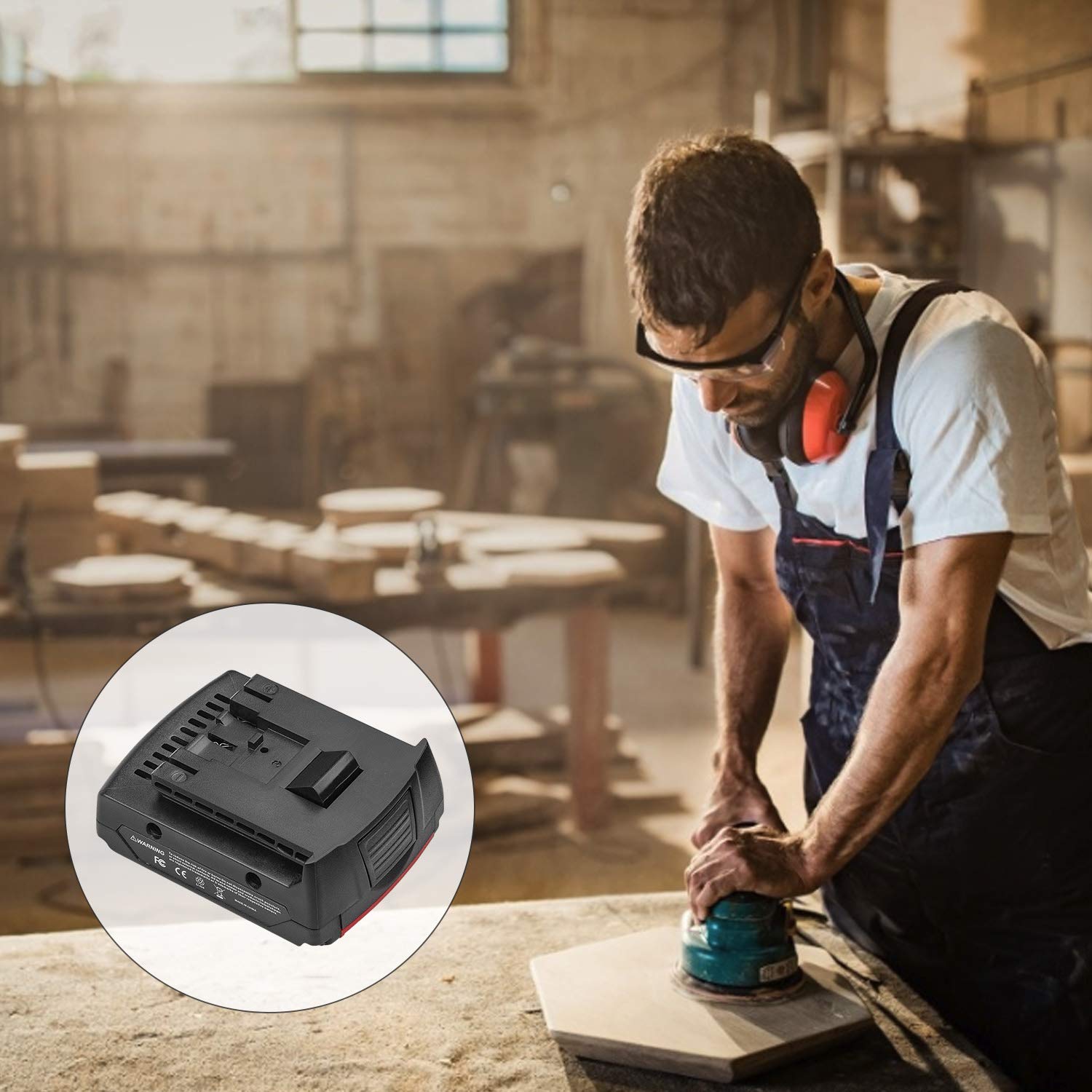 TREE.NB 3.0Ah Battery for Bosch DDB180-02, GDR 1080-LI, GDR 14.4 V-LIN, GDR 14.4V-LIMF