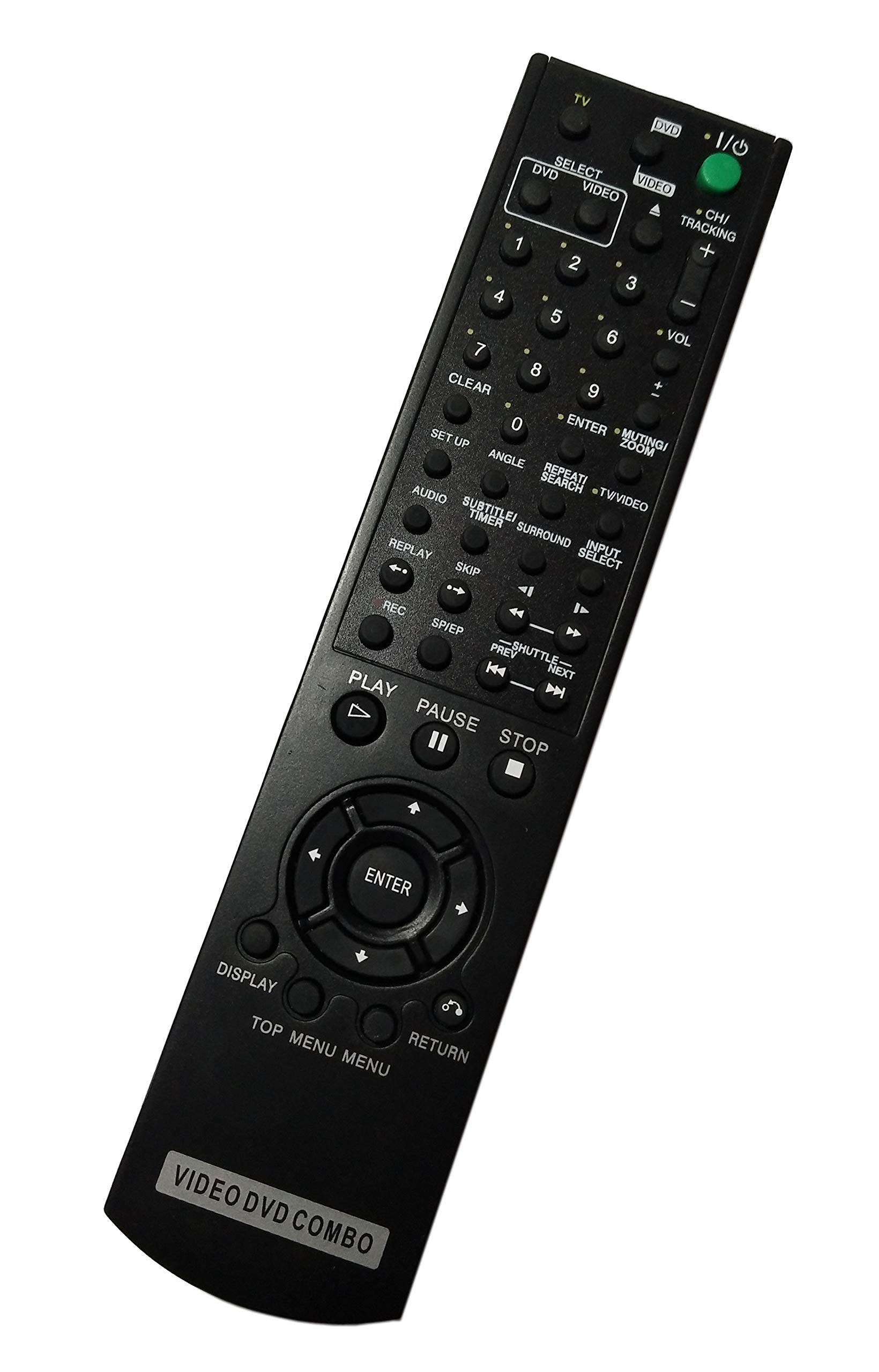 Replaced Remote Control Compatible for Sony SLV-P350P SLV-D271P SLVD570H SLV-D100 SLV-D380 SLV-D251P SLVD100 TV DVD VCR Combo Player