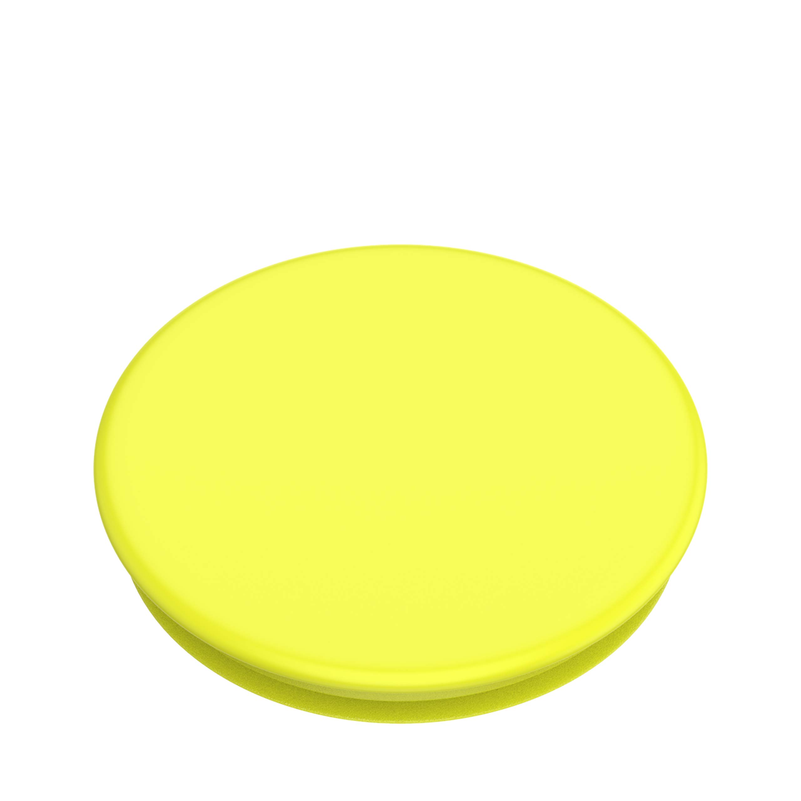 PopSockets Phone Grip with Expanding Kickstand, Solid PopGrip - Neon Yellow
