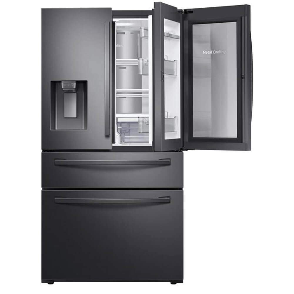 SAMSUNG RF22R7351SG 22.4 Cu. Ft. Black Stainless French Door Counter Depth Refrigerator