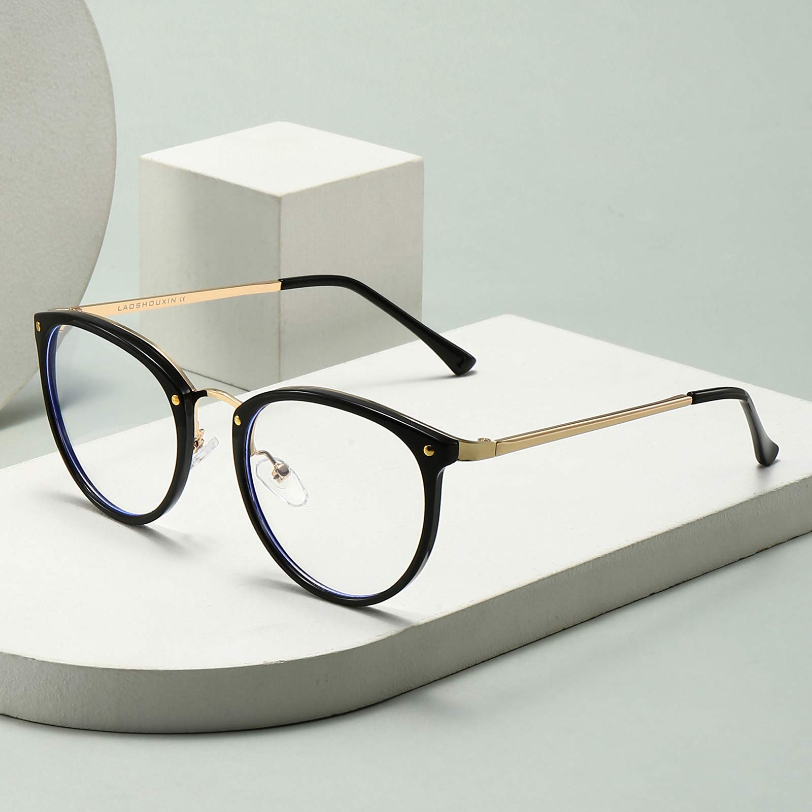 SUAVEC Liphontcta Blue Light Blocking Glasses Garden Sculpture Outdoor Decoration