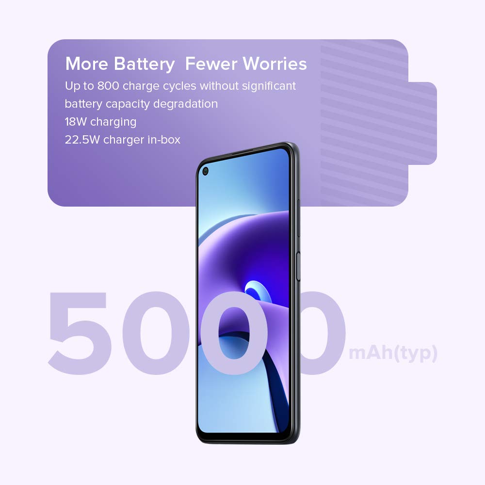 Xiaomi Redmi Note 9T | 128GB 4GB RAM | Android 10 MIUI 12 | 5000 mAh 18W Fast Charging | Octa-core | GSM LTE Factory Unlocked Smartphone | International Model (Nightfall Black)