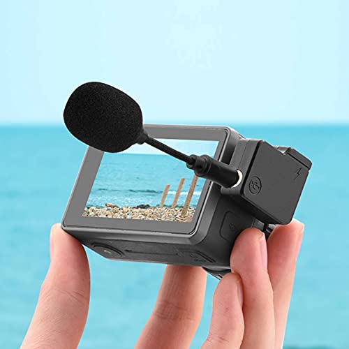 XIAOMINDIAN 3.5mm Mini Microphone School Office Work Conference Live Vlog PTZ Camera Mic Teaching for DJI for OSMO Pocket for OSMO Action Accessory