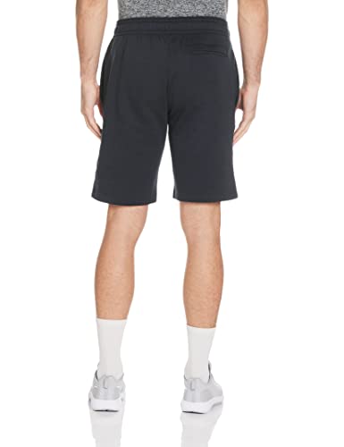 Under Armour Men's Rival Fleece Shorts, Black (001)/Onyx White, X-Small