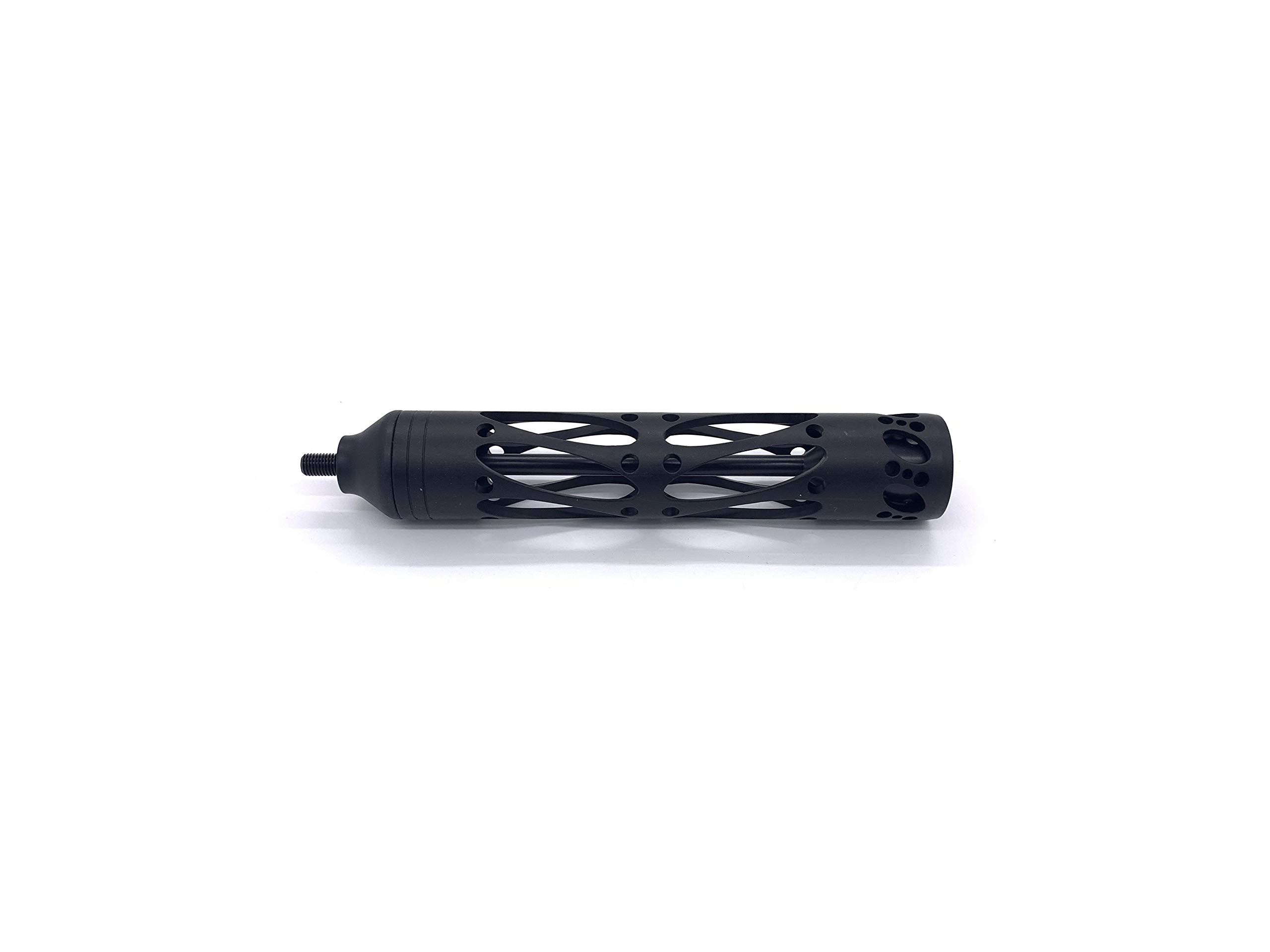 Silfrae Compound Bow Stabilizer Aluminum Bow Stabilizer (Black, 8 Inch)