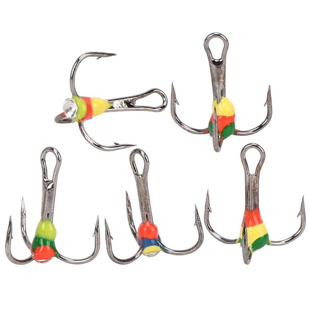 Yuuloo Multifunction Convenient 2set Fish Hook Reusable Incisive Lure Bait Barbed Hooks Kit Accessories Fishing Tools Easy to Clean(1)