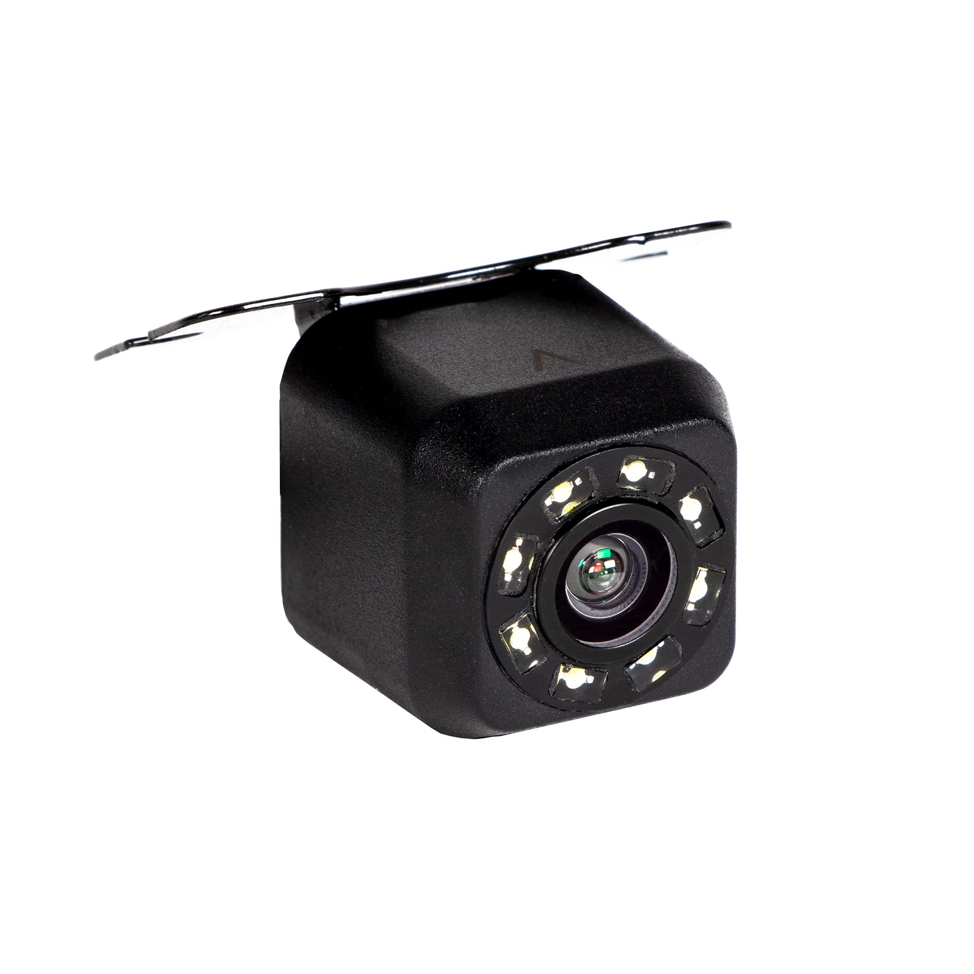 RYDEEN CM-APL3 Backup Camera with Active Parking Lines (Trajectory) and LED NightVision, Waterproof, Wide Angle, Wing Mount, Trigger Auto On/Off, for Any Cars, Pickup Trucks, SUVs, Vans (Black)