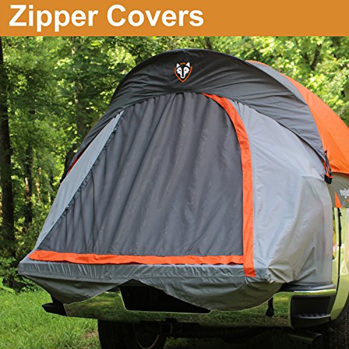 Rightline Gear Full-Size Long Truck Bed Tent, 8 Foot, 2 Person, for Hunting