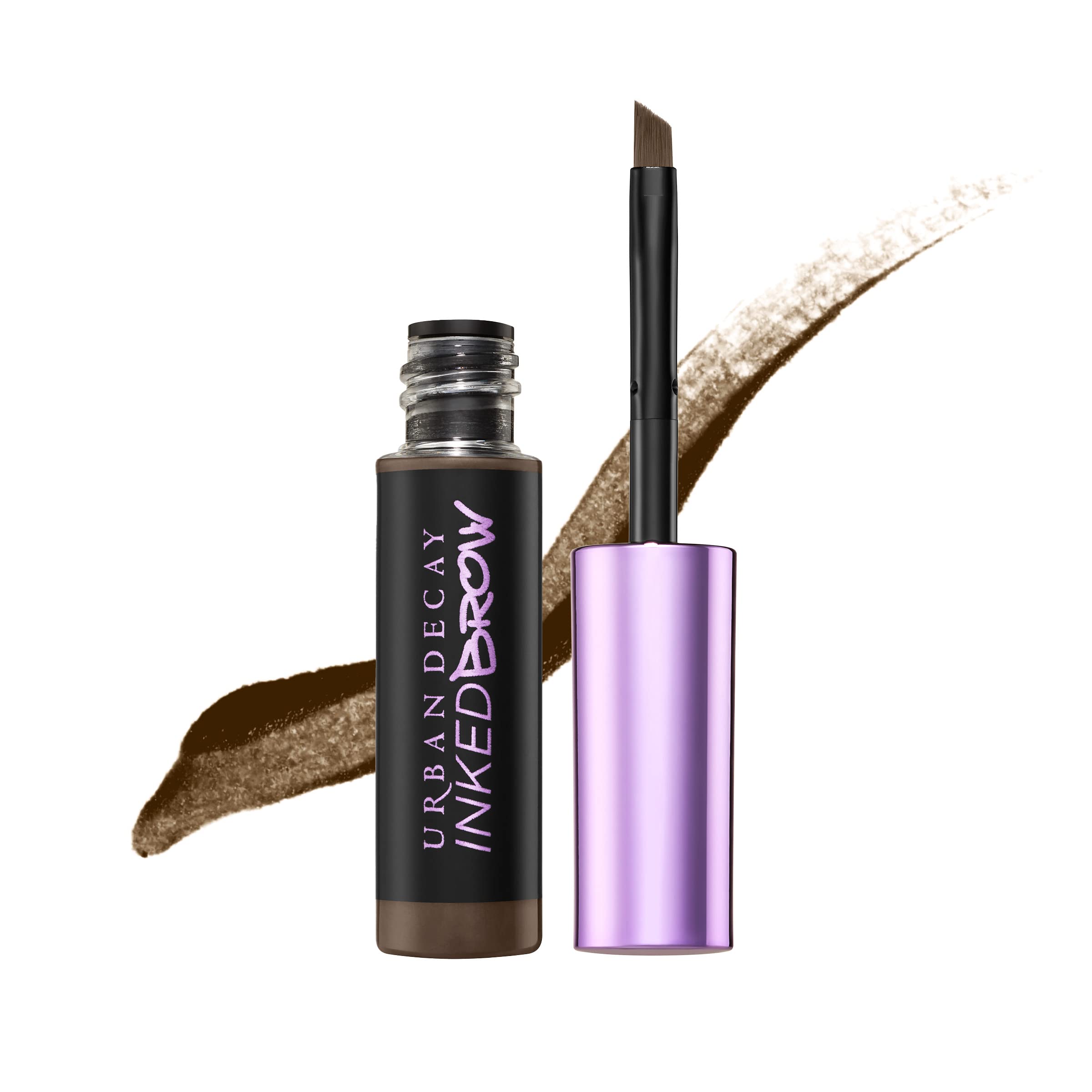 Urban Decay Inked Brow, Brunette Betty - Semi-Permanent Longwear Brow Gel - Waterproof, Sweat Resistant & Smudge Resistant for Up To 60 Hours