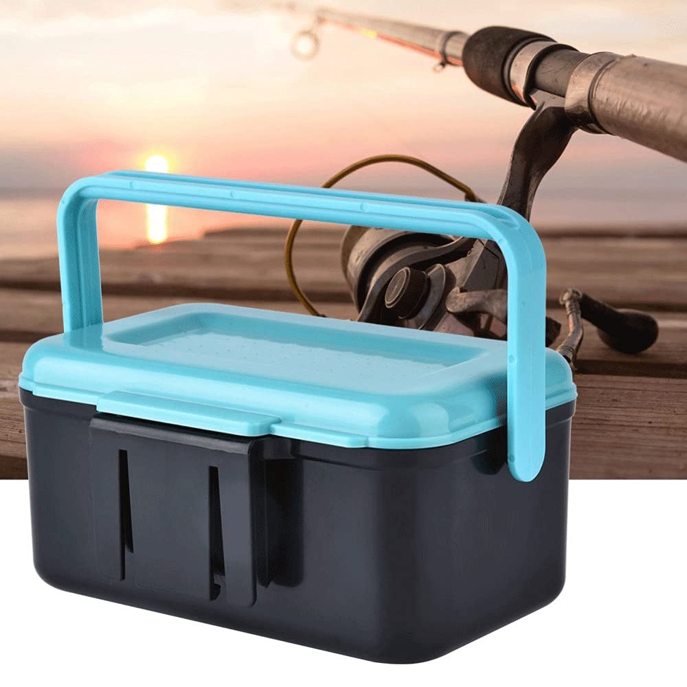 UXZDX CUJUX Portable Bait Storage Box Fishing Tackle Container Box Hanging Waist Box Fishing Tackle Accessory Box