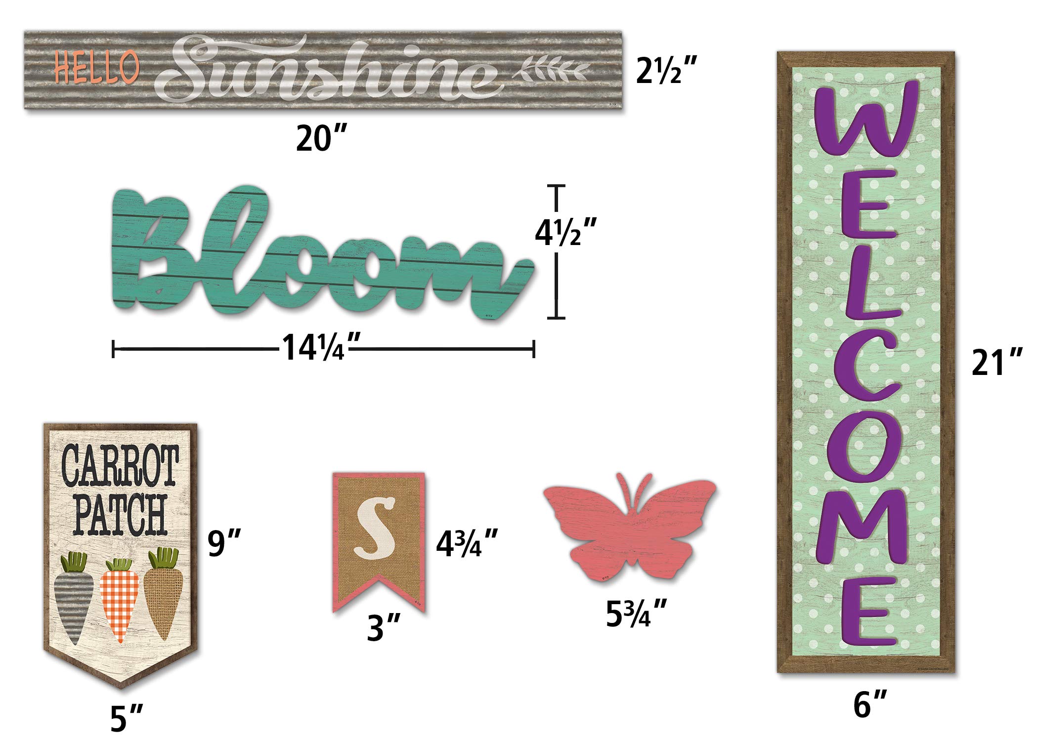 Teacher Created Resources Home Sweet Classroom Spring Mini Bulletin Board Set