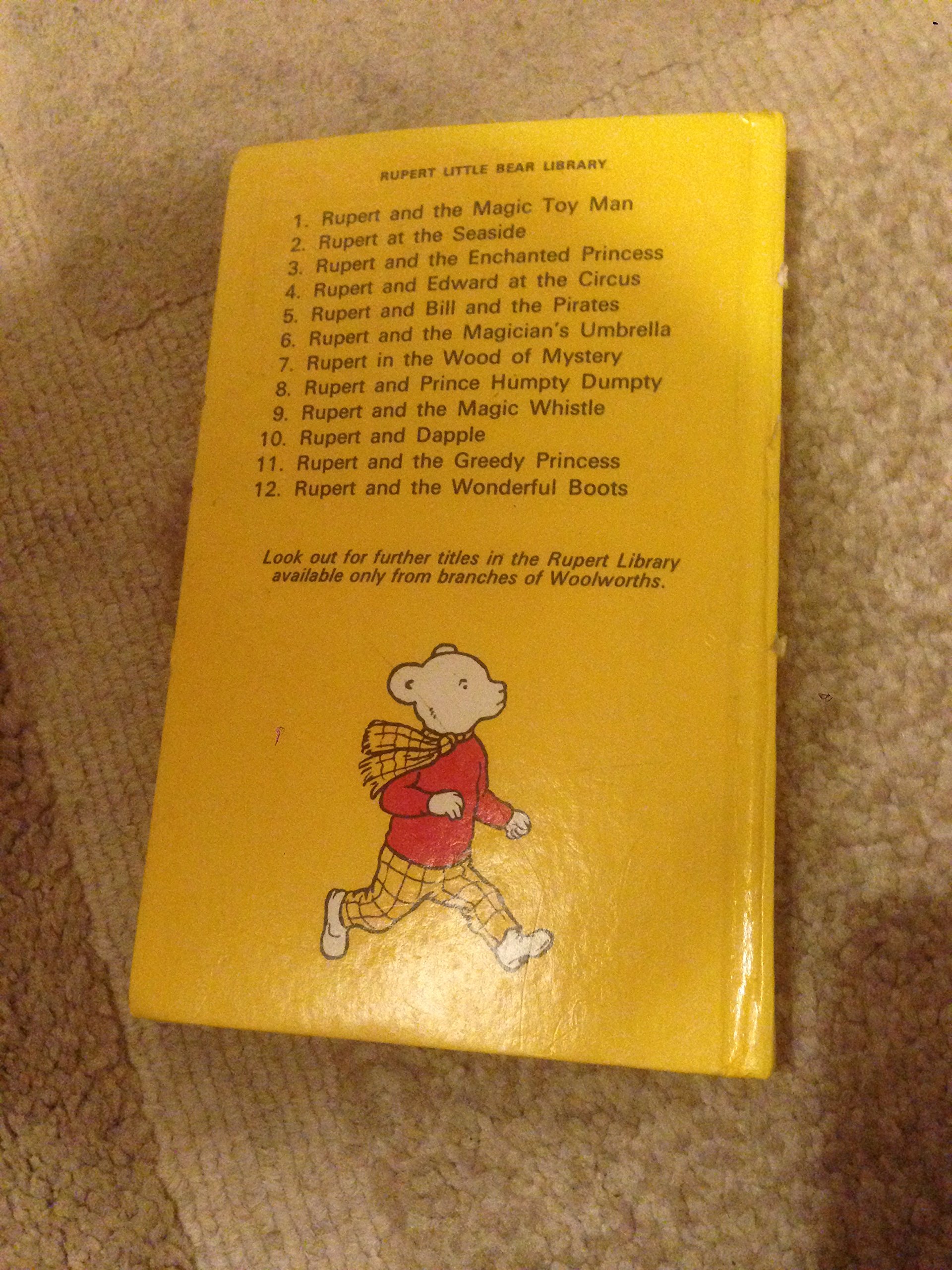 Rupert and Prince Humpty Dumpt - Rupert Little Bear Library (Woolworth) No. 08
