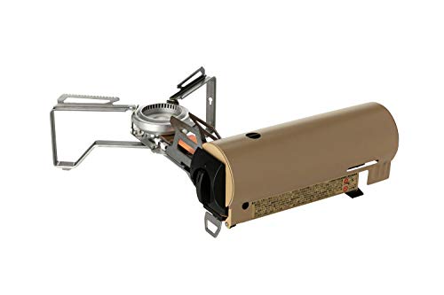 Snow Peak's Home & Camp Burner, Khaki, GS-600KH-US, Designed in Japan, Lifetime Product Guarantee, Lightweight and Compact for Camping, Stable Base for Cooking, One Size