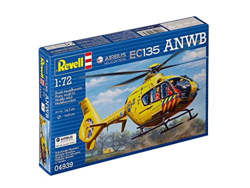 Revell Germany 1/72 EC135 Nederlandse Trauma Helicopter, Yellow, Orange, Blue, White, Grey