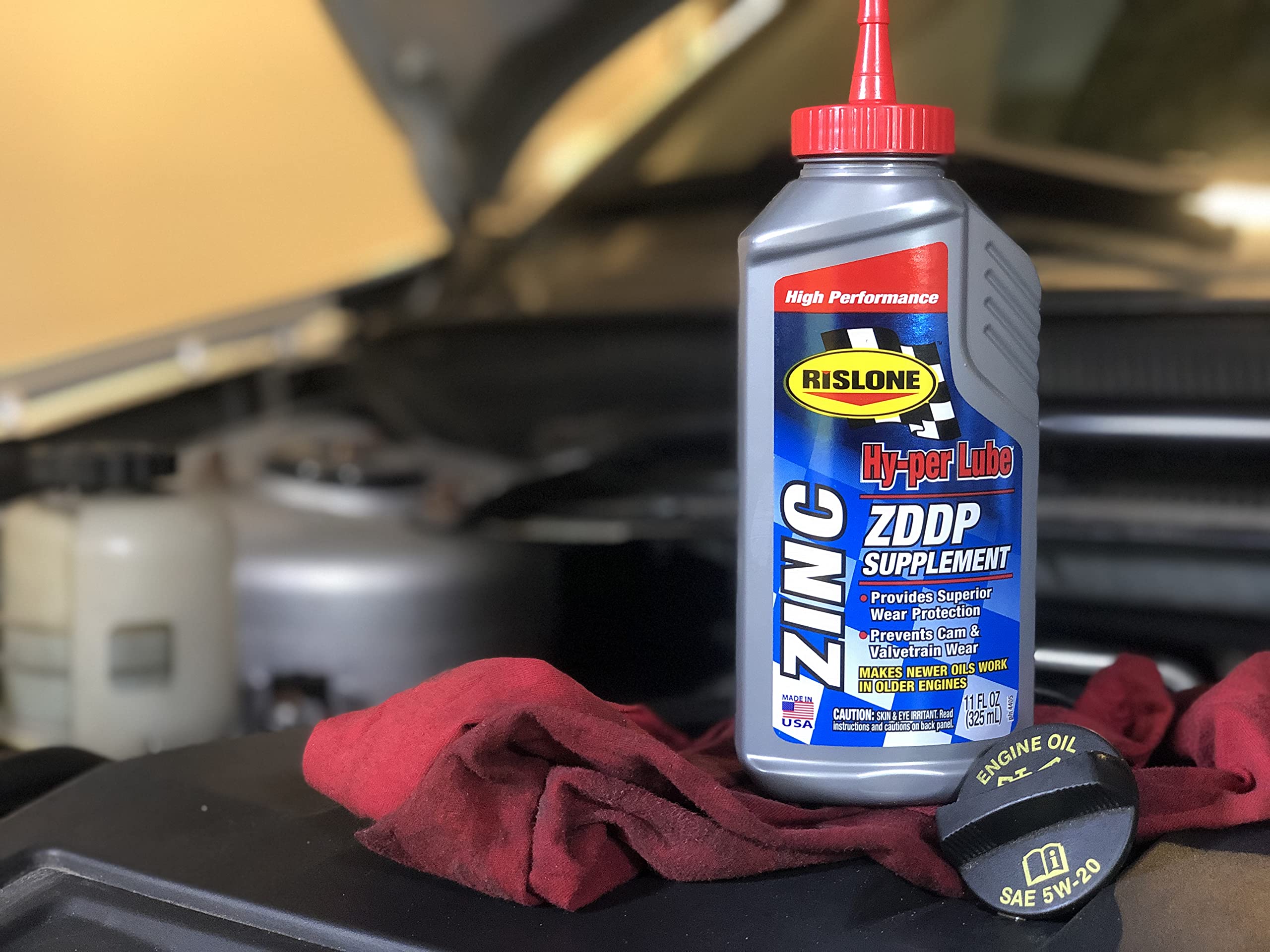 Rislone Hy-per Lube Zinc ZDDP Supplement - 11 oz.