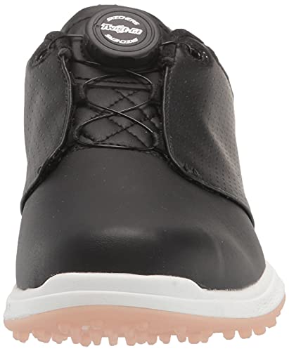 Skechers Women's Go Elite 3 Twist Golf Shoe, Black, 9