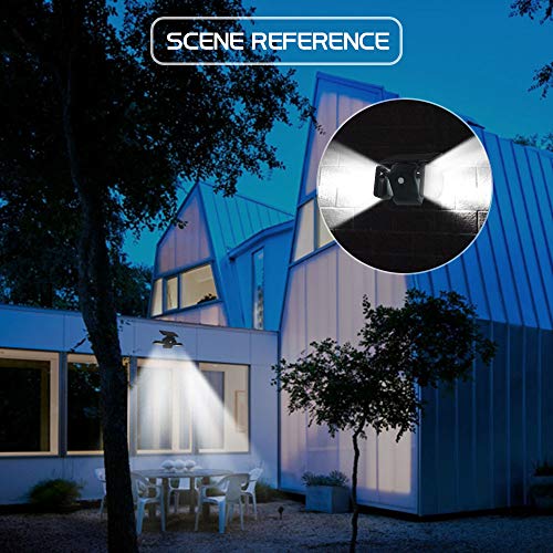 Solar Light,Outdoor 56LED Human Induction Landscape Street Light,Wall Light for Home Garden Lawn Road Hallway Stadium Garage,Patio,Driveway(2 Pack)