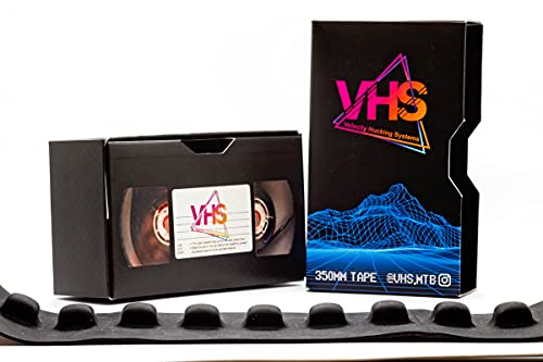 VHS 2.0 Slapper Chain Guard Bike Tape Noise Reducer - Eliminate Chain Slap Noise On Your Bike While Protecting Your Frame - Fits All Chainstays, Black