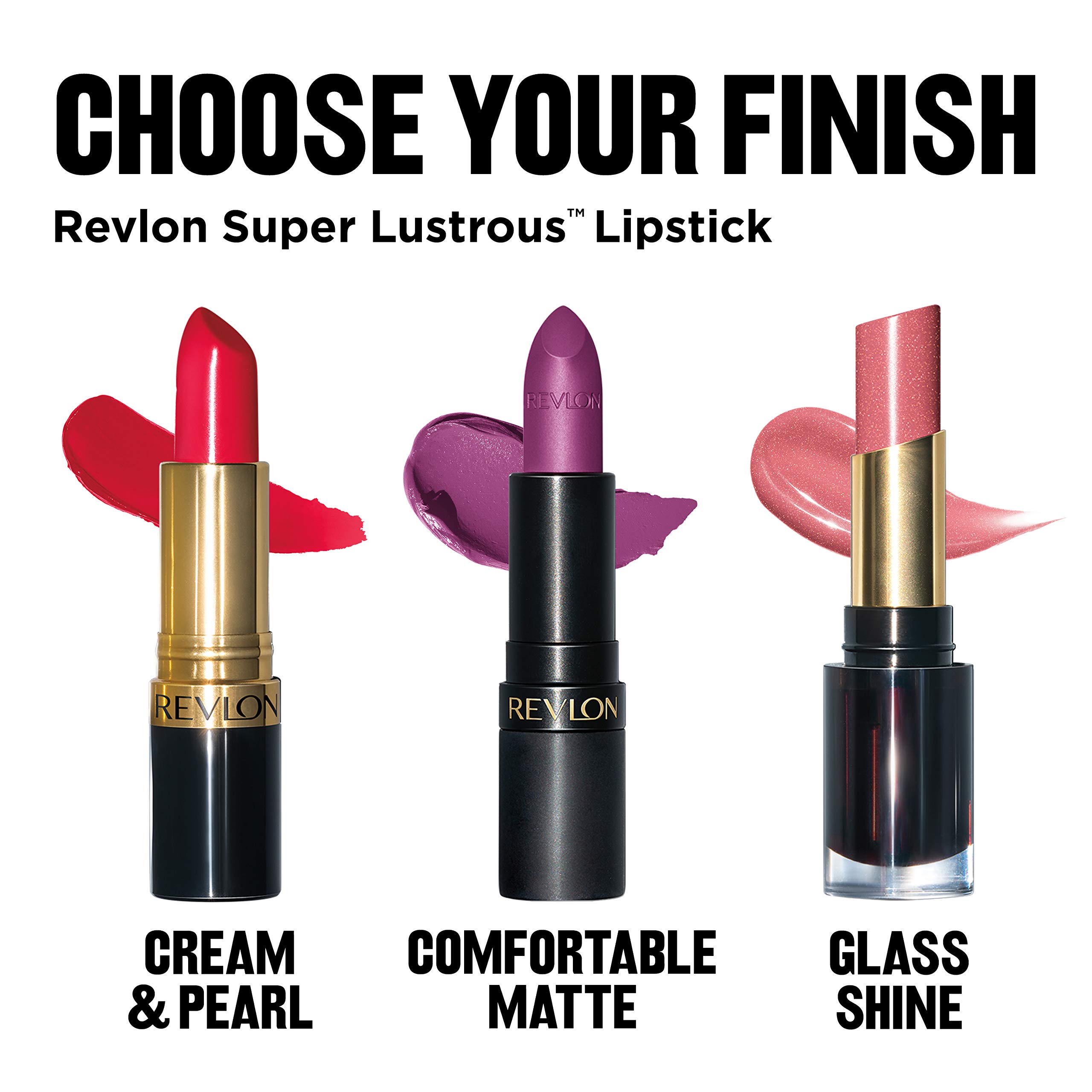 REVLON Super Lustrous The Luscious Mattes Lipstick, in Coral, 007 On Fire, 0.15 oz