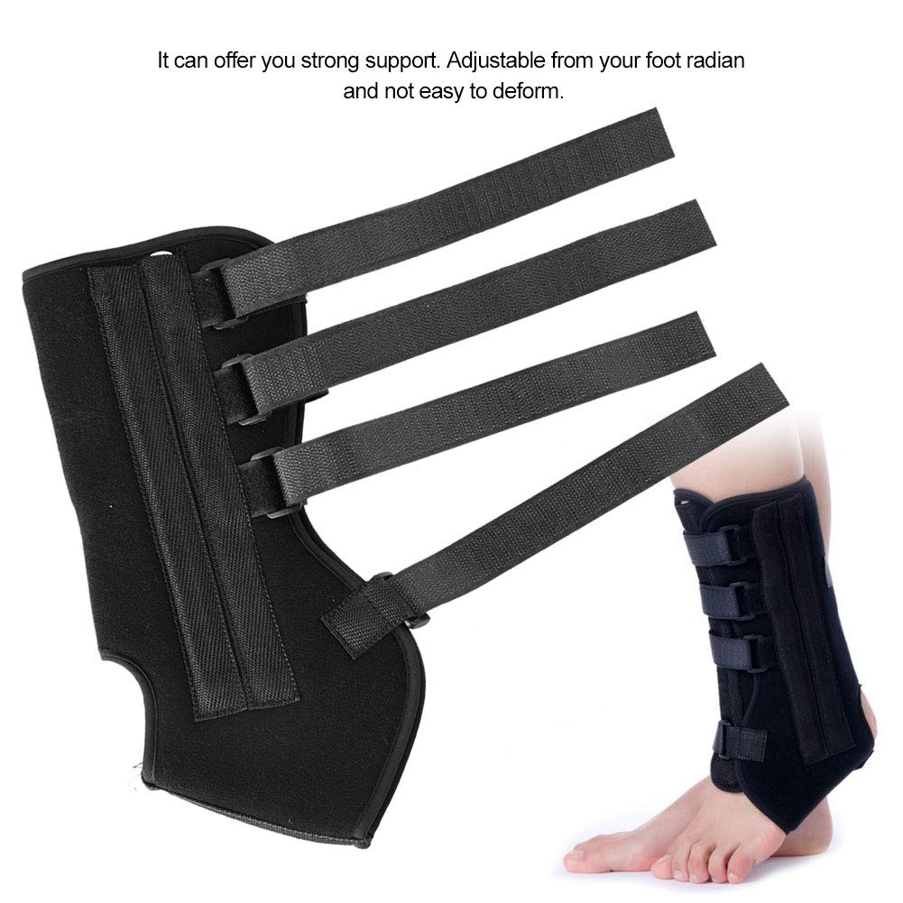 VINGVO Ankle Foot Treatment, Lightweight Ankle Support Brace, Breathable Ankle Brace Convenient Ligament Injury Tibia Dislocation(L)