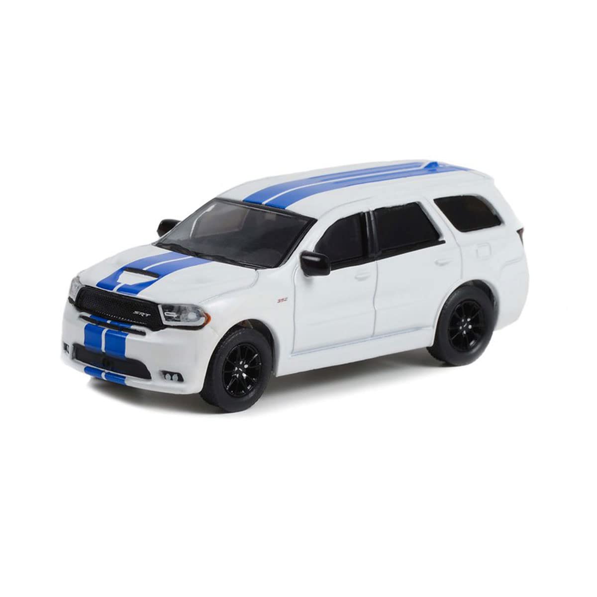 Truck 1/64 2019 Dodge Durango SRT White with Blue Stripes Muscle Series 27 13320-E
