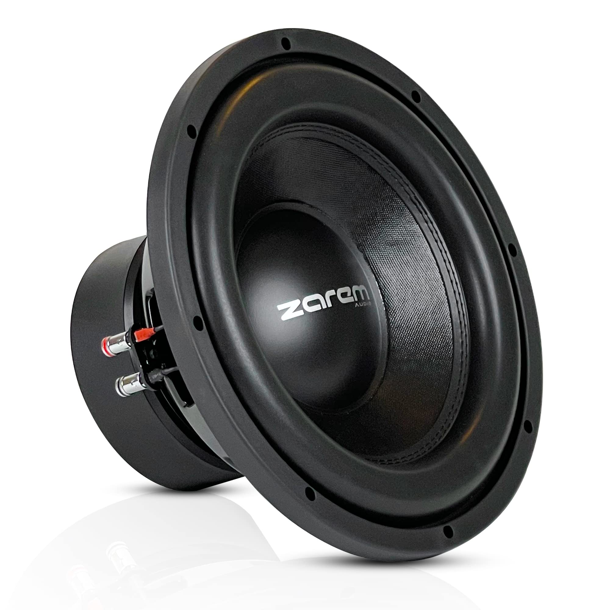 Zarem Audio ABM-12 D2 12 Inch Subwoofer – 1300 Watts Subwoofer Car Audio Dual 2 OHM Voice Coil – High Roll Foam Surround Subwoofer – Upgraded Air Flow Cooling System – Superior Bass Response