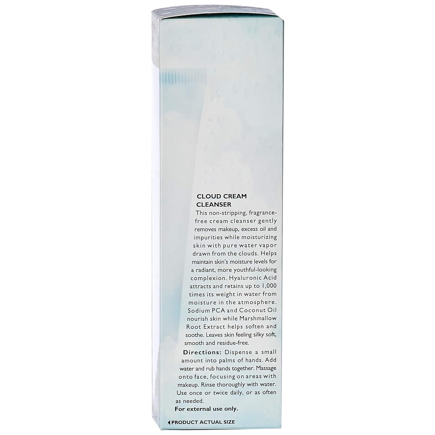 Peter Thomas Roth | Water Drench Cloud Cream Cleanser | Hydrating Face Wash with Hyaluronic Acid, Gently Removes Makeup and Impurities, 4.06 Fl Oz