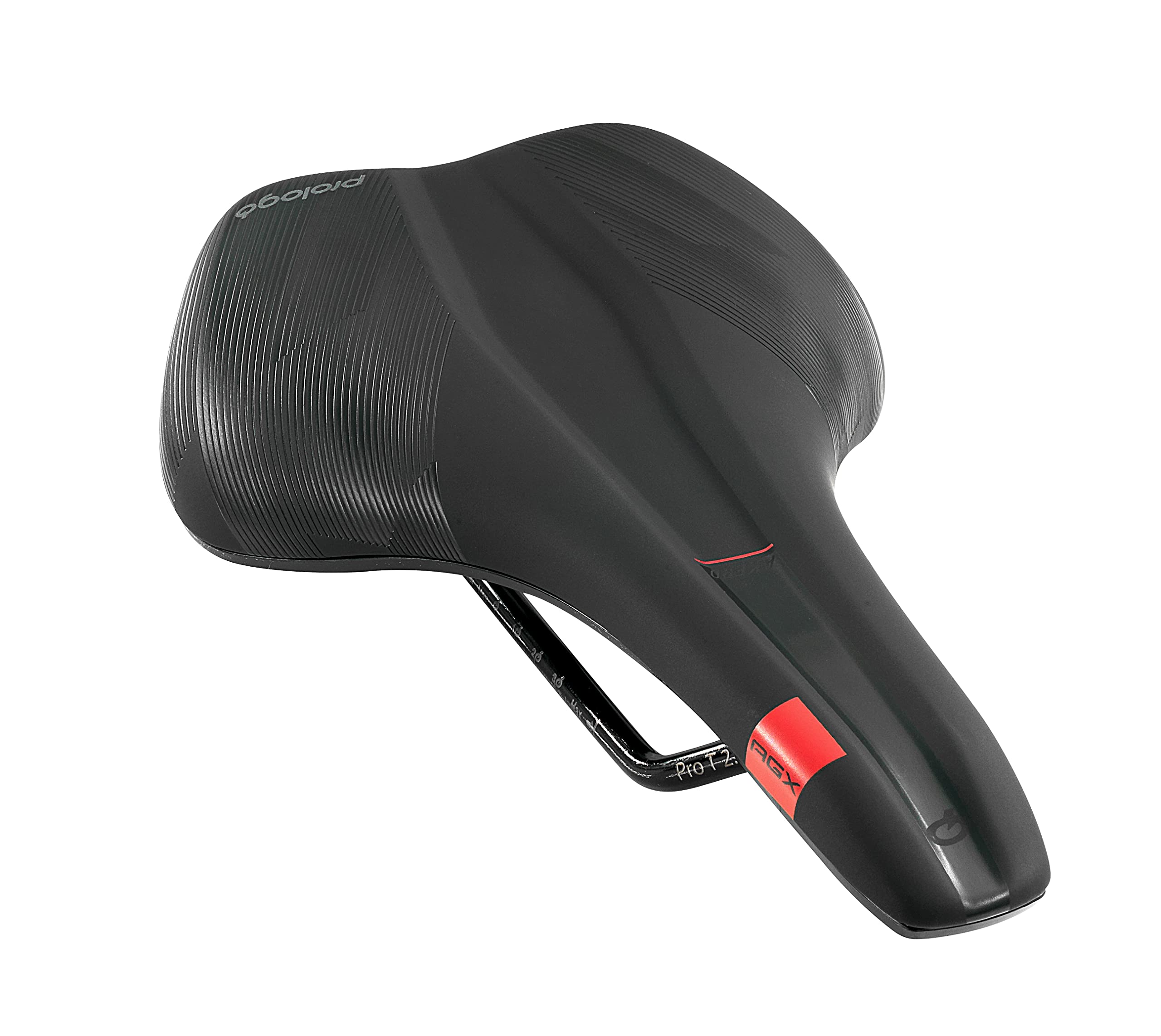 Prologo Unisex's Akero AGX T2.0 Gravel Bike Saddle, Black, 250x150mm