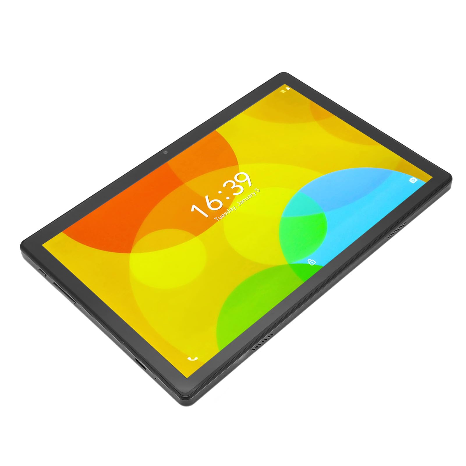 SHYEKYO HD Tablet, 12MP 24MP Camera 12GB 256GB Memory US Plug 100‑240V Gaming Tablet for Travel (US Plug)