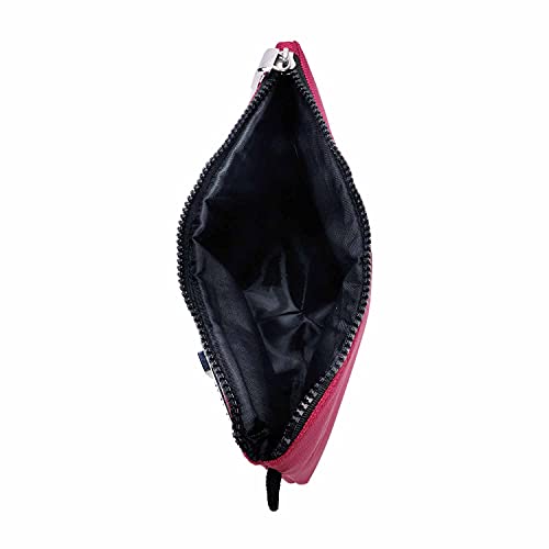 Vaultz Locking Accessories Pouch, 7x10 Inches, Berry (VZ03989)
