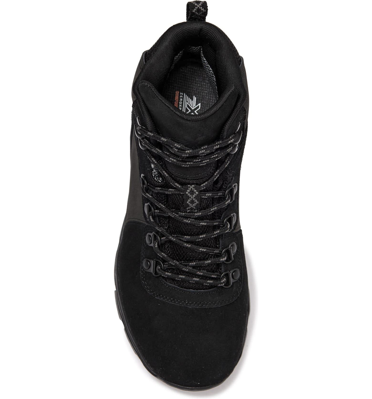 ZeroXposur Men's Portland Waterproof Hiking Boots (Black, 10.5)