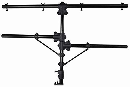 Rockville 10' Ft Tripod Lighting Tree Stand w/Side Bars-110lb Capacity (RVLS1)