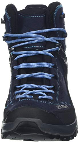Salewa Women's WS Hike Trainer Mid Gore-TEX Trekking Boots, Hector French Blue, 8