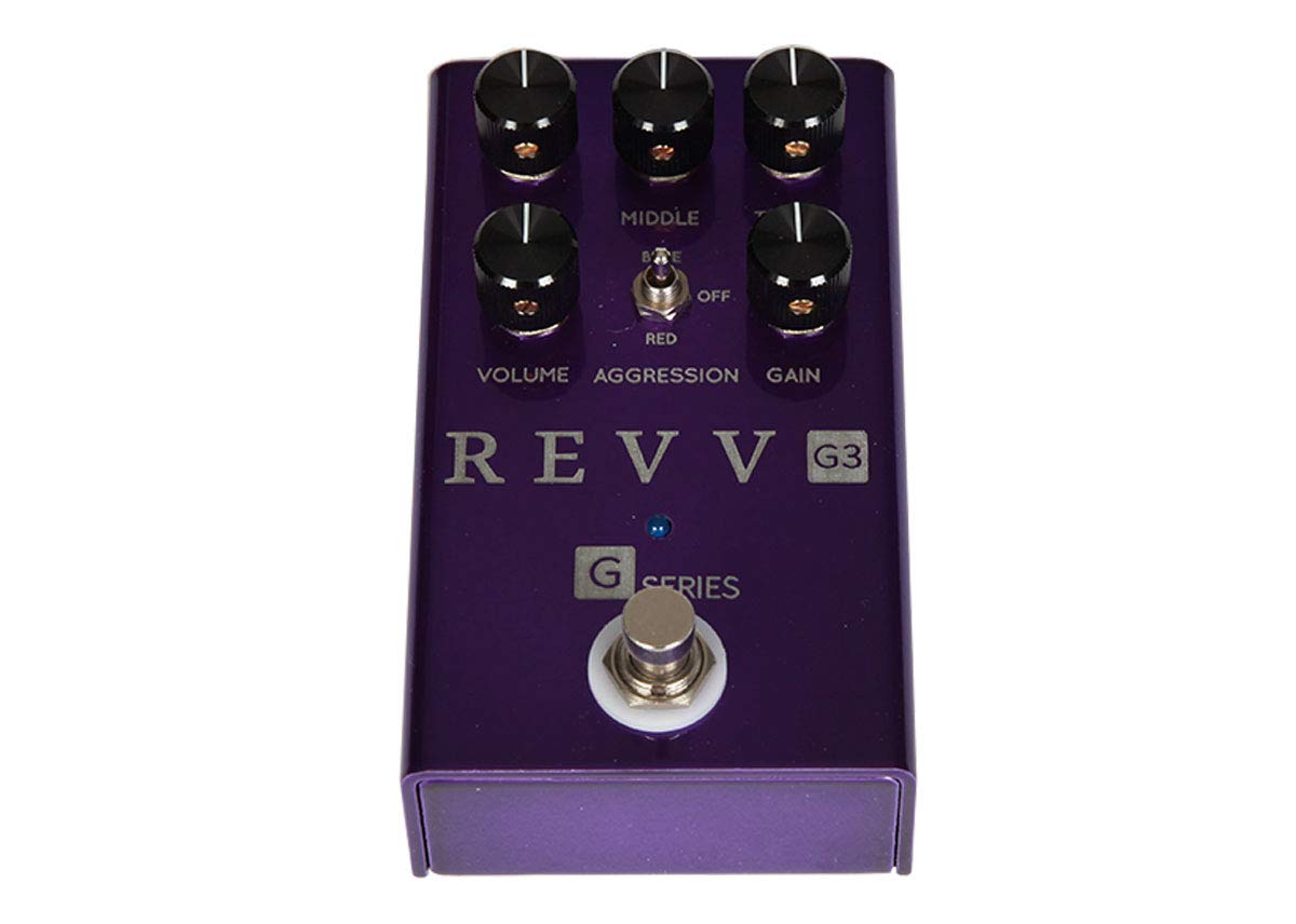 Revv G3 Purple Channel Preamp/Overdrive/Distortion Pedal