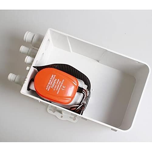XuuSHA Hand Bilge Pump 12V 750GPH Marine Multi Shower Sump Pump Boat Bilge Pump Automatic (Voltage : 24V)