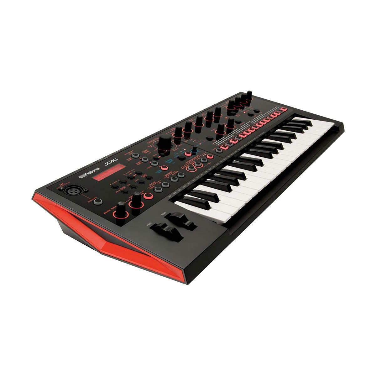 Roland JD-XI 37-Key Interactive Analog/Digital Crossover Synthesizer, Black