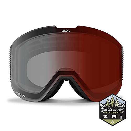 Zeal Optics Lookout RLs + ODT Snow Goggle w/Bonus Lens, John Fellows/Automatic+ GB,Medium Fit