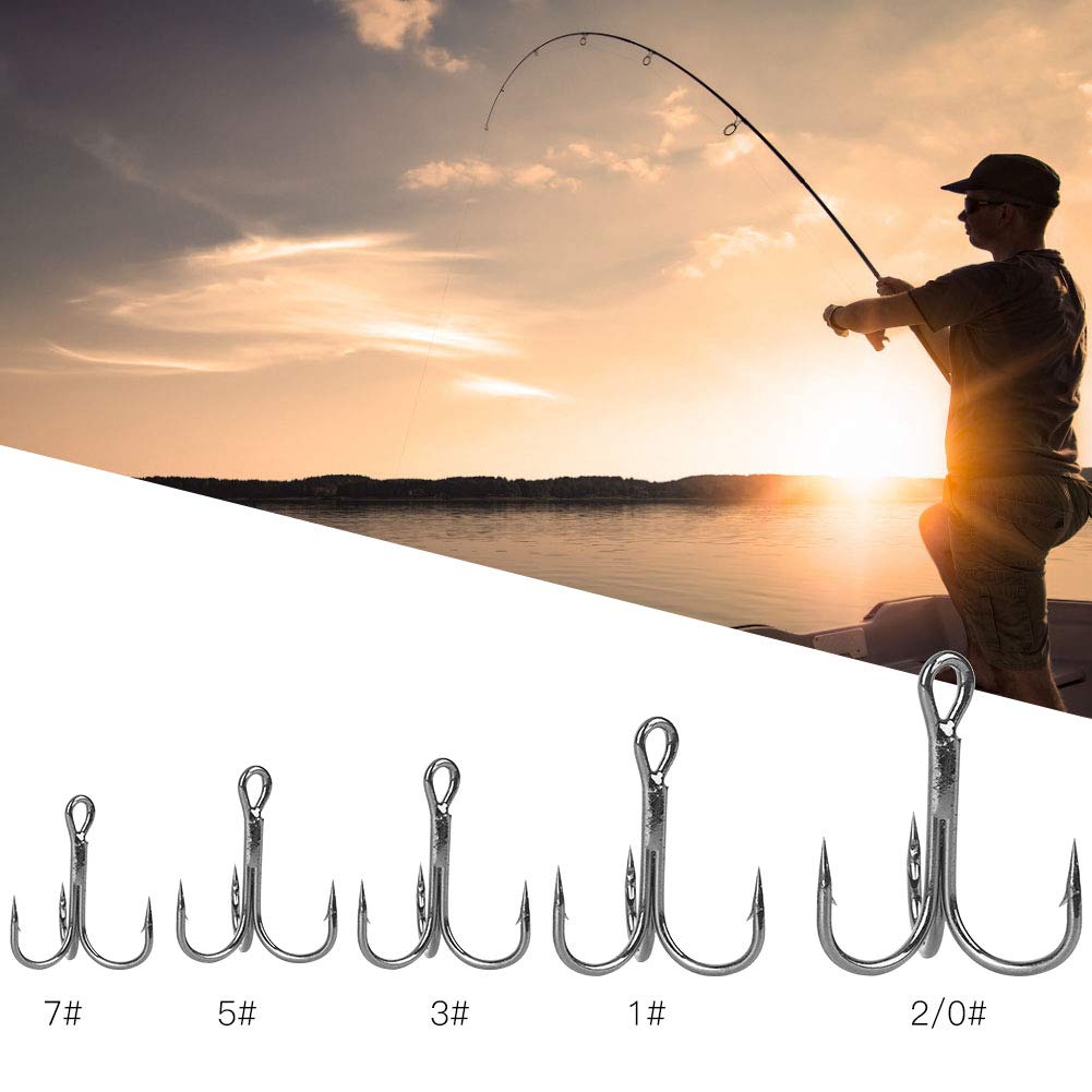 Yuuloo Multifunction Convenient 2set Fish Hook Reusable Incisive Lure Bait Barbed Hooks Kit Accessories Fishing Tools Easy to Clean