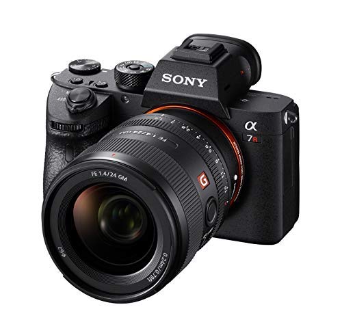 Sony E-Mount FE 24mm F1.4 GM Full Frame Wide-Angle Prime Lens (SEL24F14GM), Black (Renewed)