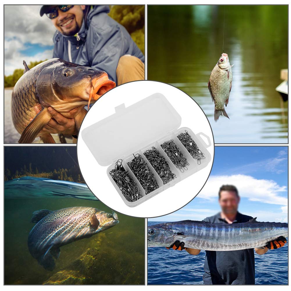 Yuuloo Multifunction Convenient 2set Fish Hook Reusable Incisive Lure Bait Barbed Hooks Kit Accessories Fishing Tools Easy to Clean
