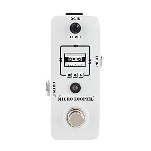 WYFDP Micro Looper Mini Loop Recording Effect Pedal for Electric Guitar True Bypass Guitar Accessories