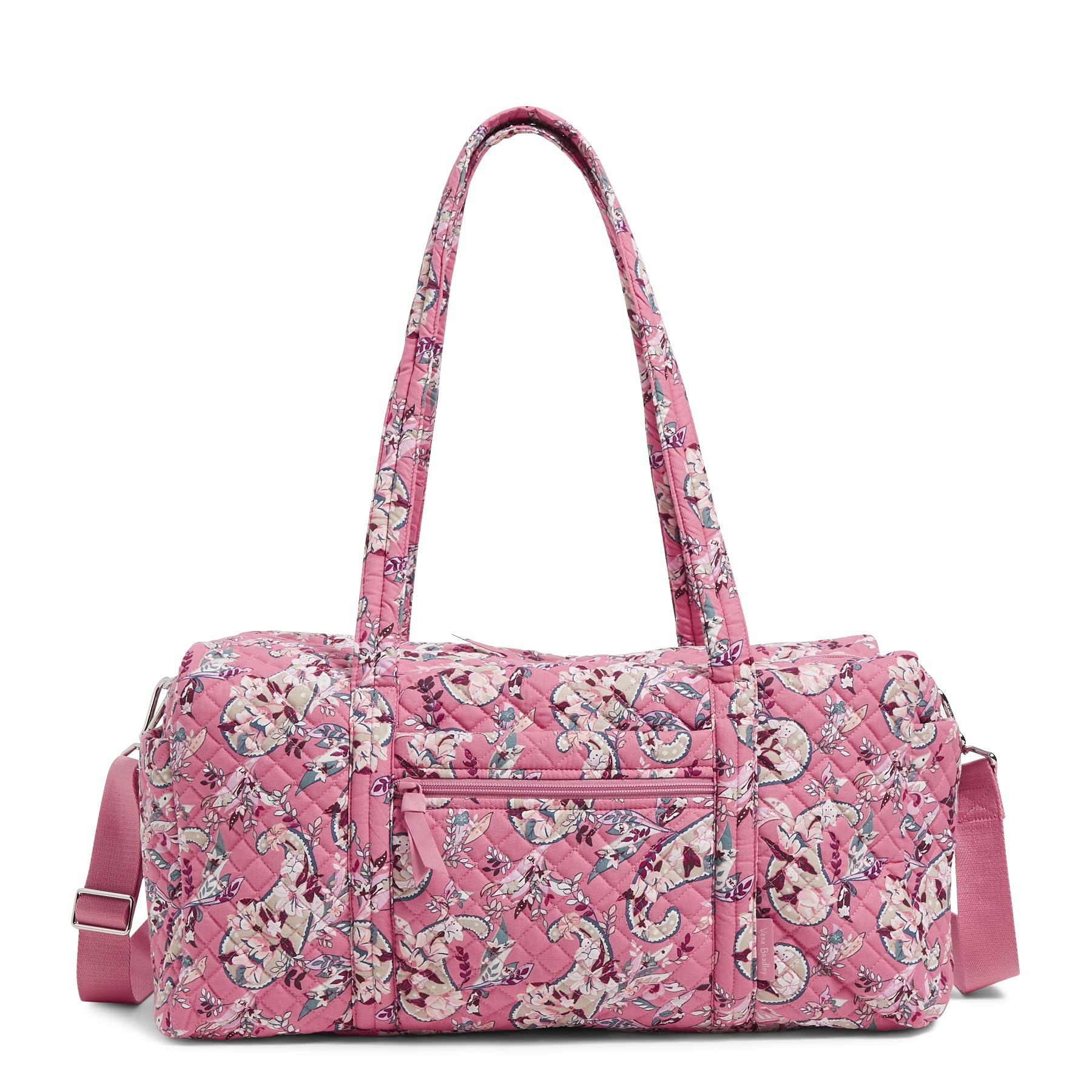 Vera Bradley Women's Cotton Medium Travel Duffel Bag, Butterfly By - Recycled Cotton, One Size