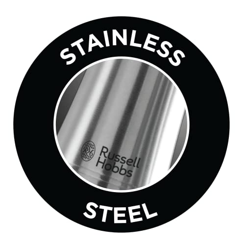 Russell Hobbs Battery Powered Salt and Pepper Grinders 23460-56 - Stainless Steel and Silver